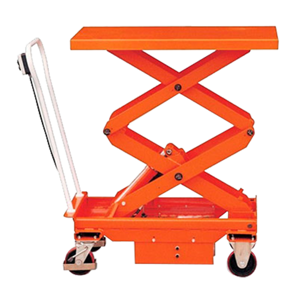 Patin tipo tijera con elevacion electrica carga 1 Ton altura 80 cms New ...